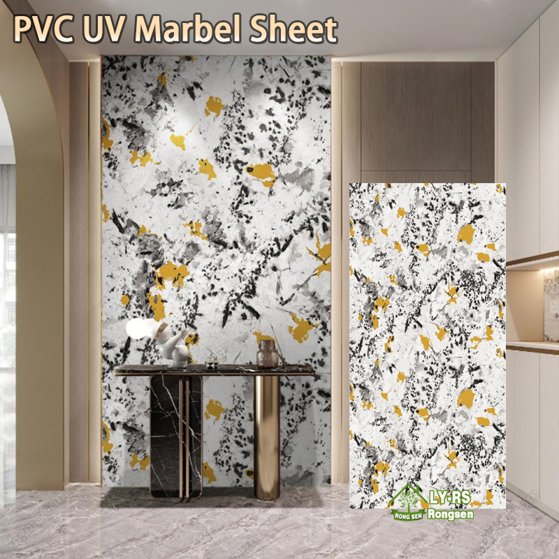 China PVC Marble Sheet Waterproof Be damp-proof PVC Manufacturer and ...